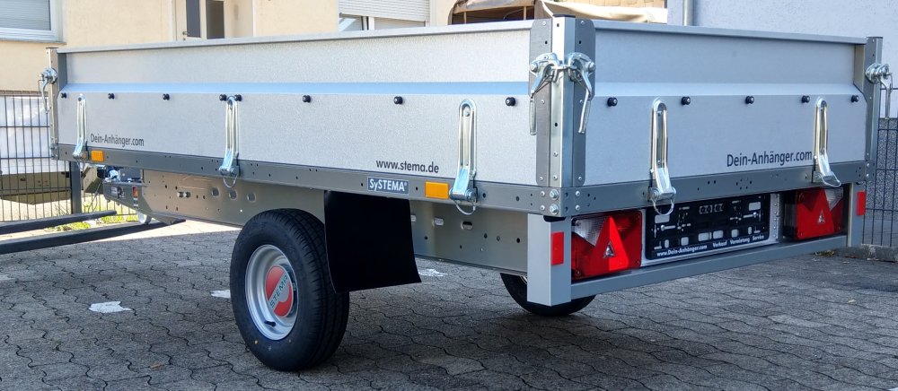 Pkw Anh 228 Nger Stema Ungebremst Hochlader Sehr Preiswert Amp Gut